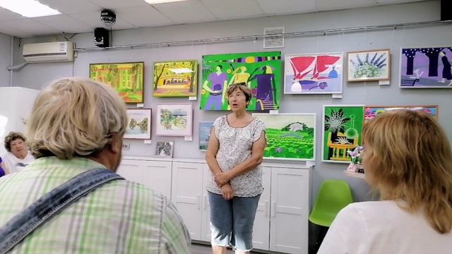 Моё участие в выставке живописи Художников сообщества "Галерея Плюс".25.07.24 г. Хабаровск