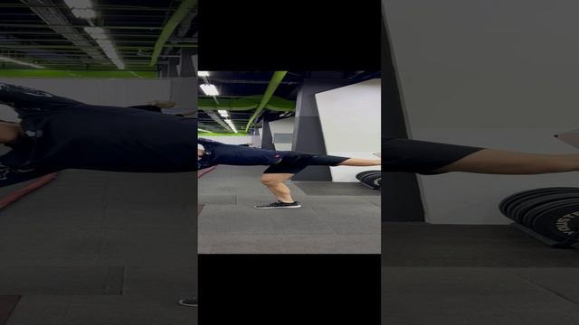 Ротация на одной ноге с опорой