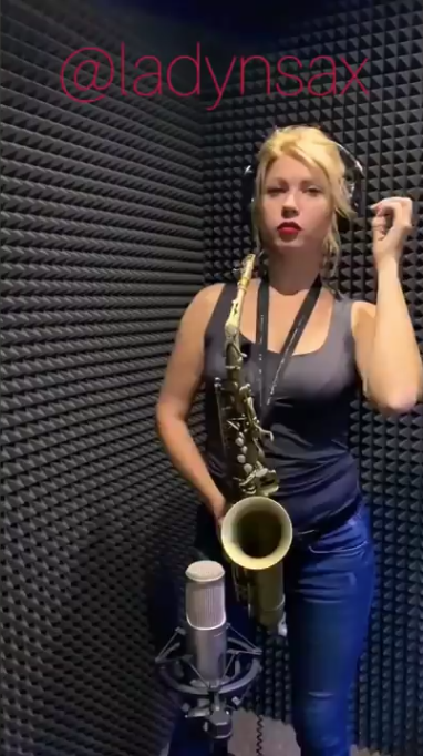 LADYNSAX-SWEETHEART (live)