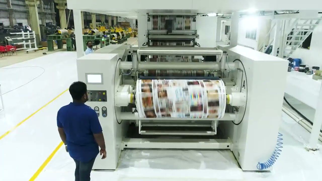 Флексографская печатная машина ECHAAR FLEXODELIGHT TL500 / HL400 / EL300