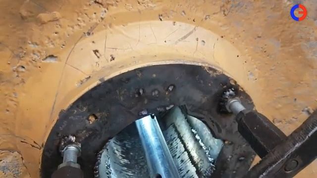 Восстановление противовеса дробилки расточно-наплавочным комплексом СТАНЭКСПЕРТ® МРНК59