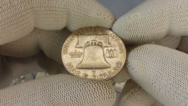 Погодовка 50 центов США Франклин .