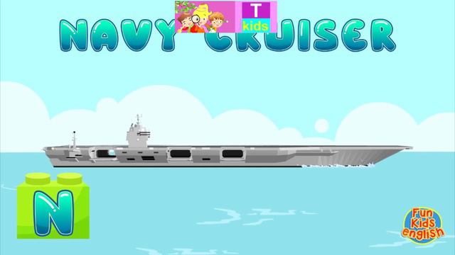 ABC - English Alphabet - Vehicles