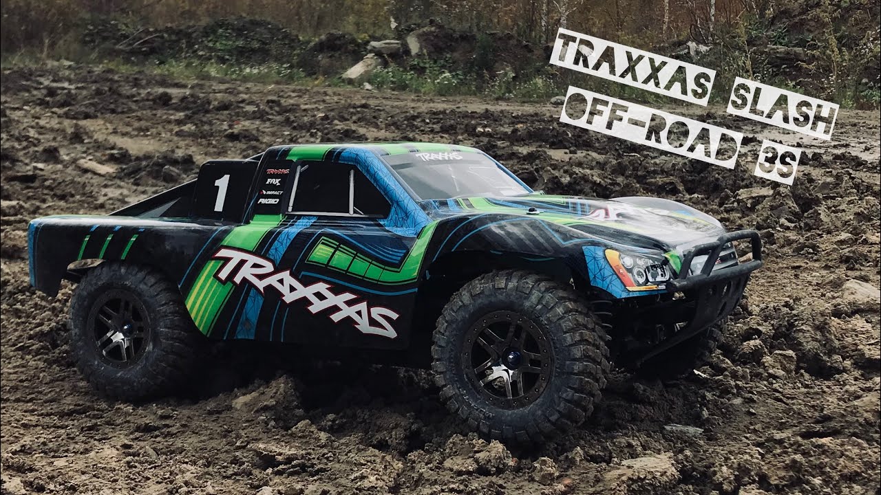 TRAXXAS Slash Ultimate VXL 4WD - УДИВЛЕН! - off-road test 3s...