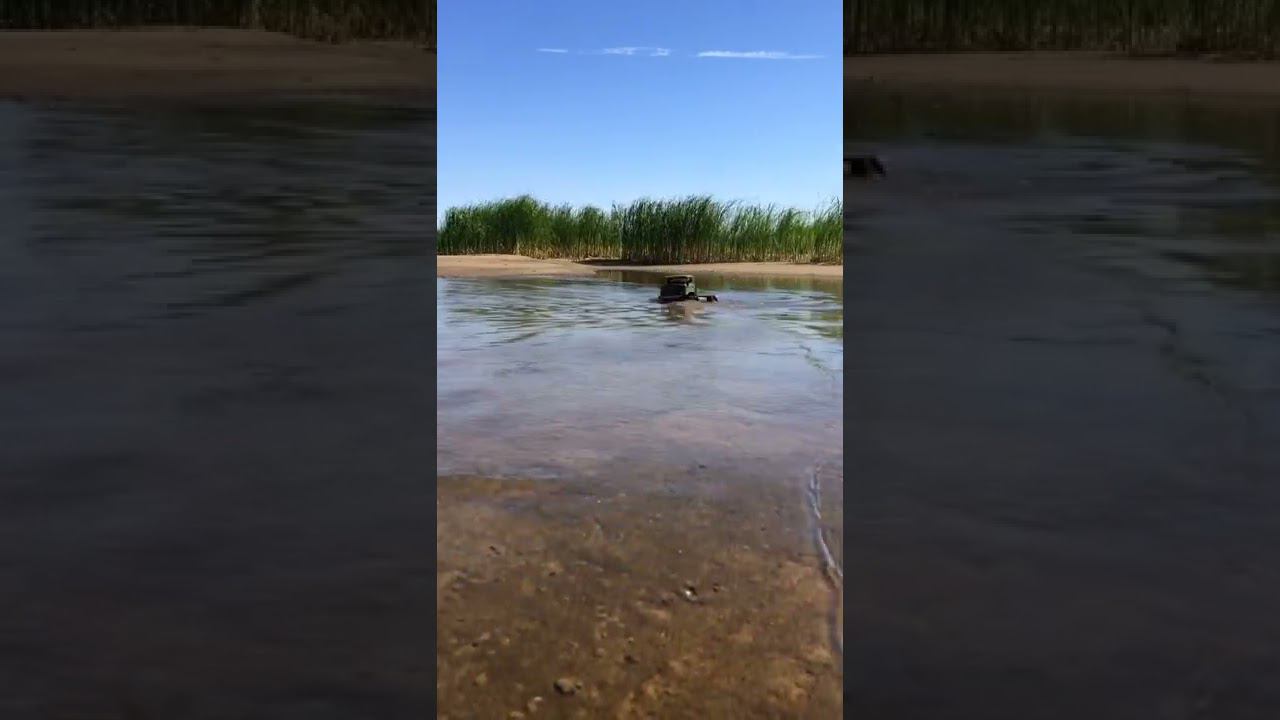 ГАЗ-66 на Волге #rccar #rc #crawler #rclife #scale #wpl #wplrc #rctruck #scalemodel #gaz66 #gaz