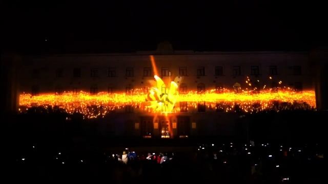 3d mapping 235 лет Симферополю.