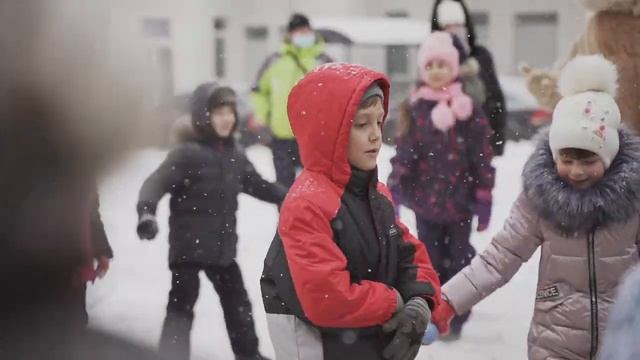 Новогодние праздники двора 2020-2021.