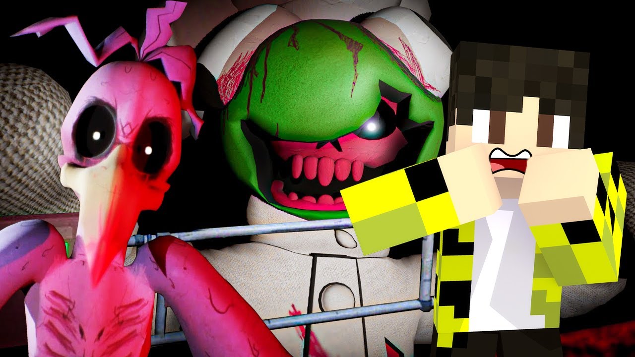 Кошмарные ПТИЦА ОПИЛА и ДЖАМБО ДЖОШ из ГАРТЕН ОФ БАНБАН 3 в майнкрафт ! Прохождение GARTEN OF BANBAN