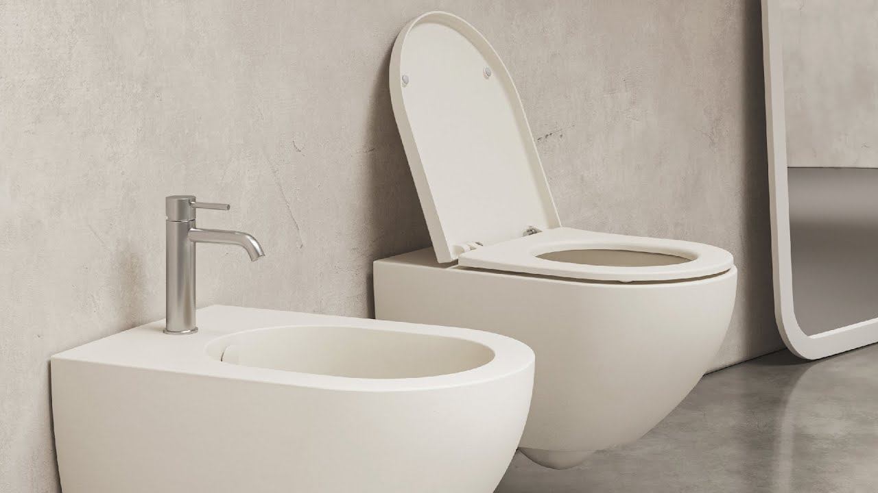 Новинка унитаз подвесной безободковый CENTRICA от итальянской фабрики HATRIA