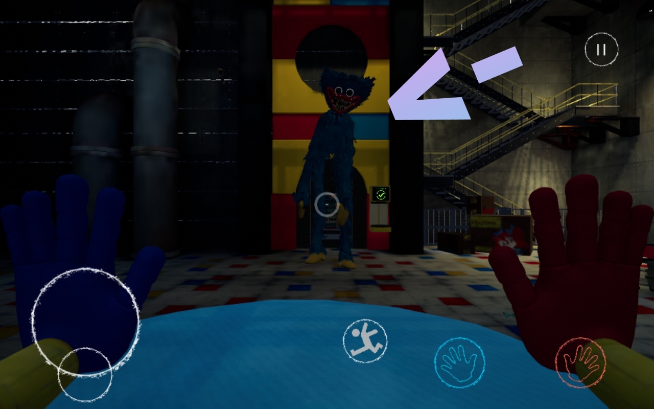 Тебе никогда не сбежать от злого и страшного Хагги Вагги. Poppy playtime