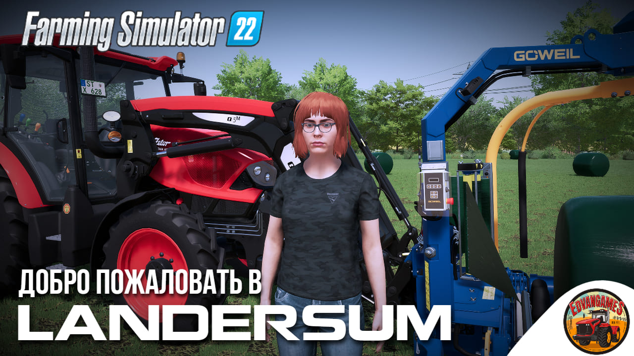 ? БРУНГИЛЬДА И ЕЕ ГУСИ | Landersum | Farming Simulator 22 | Эпизод 1