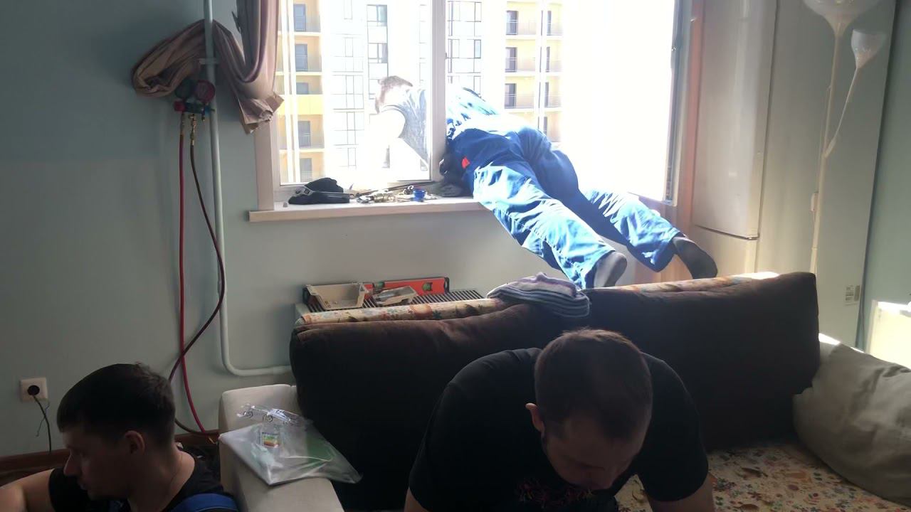 10.04.2021 г. Установка кондиционера3