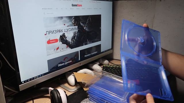 Распаковка, подгон от Gamestore.su, и пара игр!