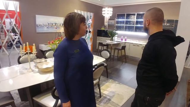 Стенд компании VERONA mobili на выставке «Деревянный дом 2018».mp4