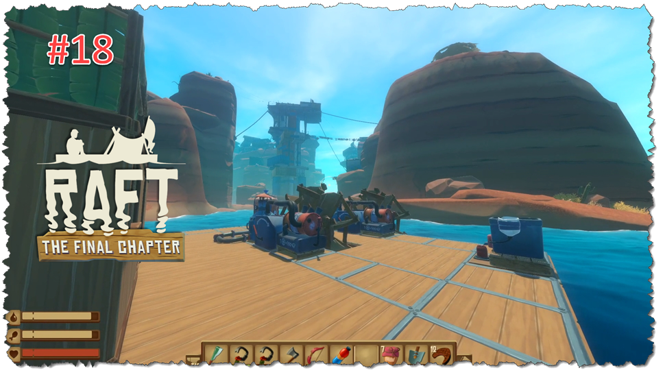 Raft #18 Caravan town