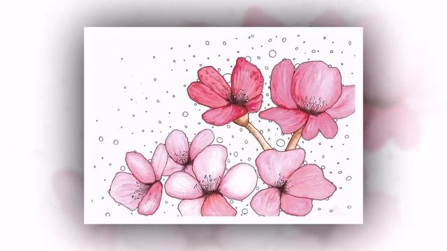 Видеооткрытка, посвященная весеннему празднику - 8 марта