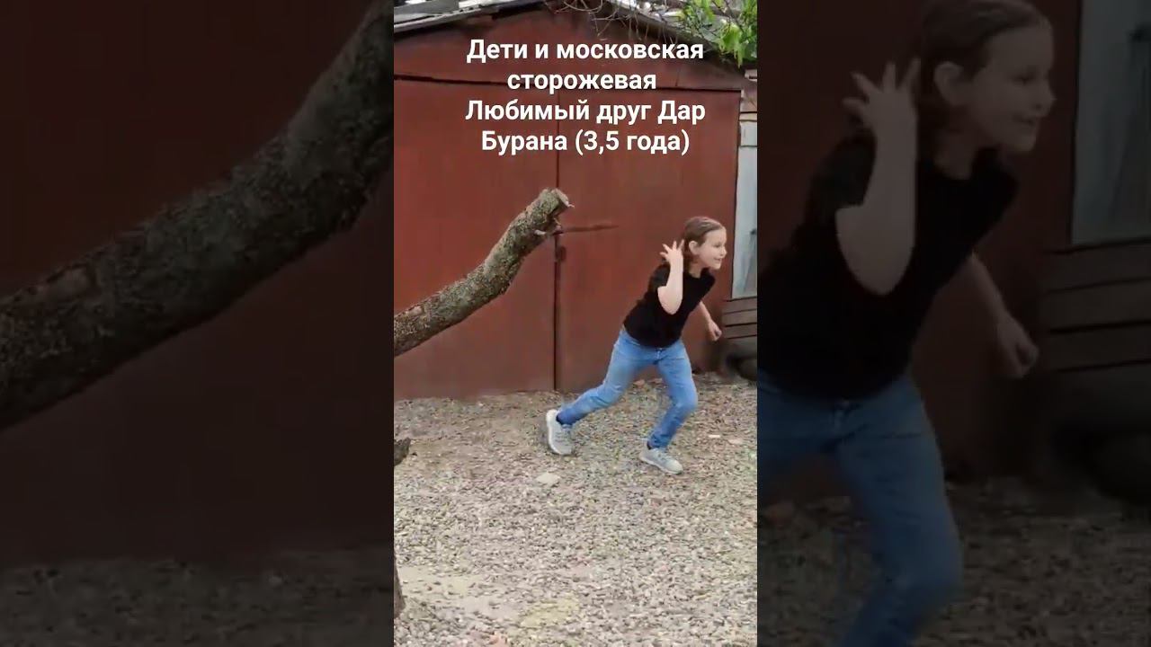 Дети и московская сторожевая