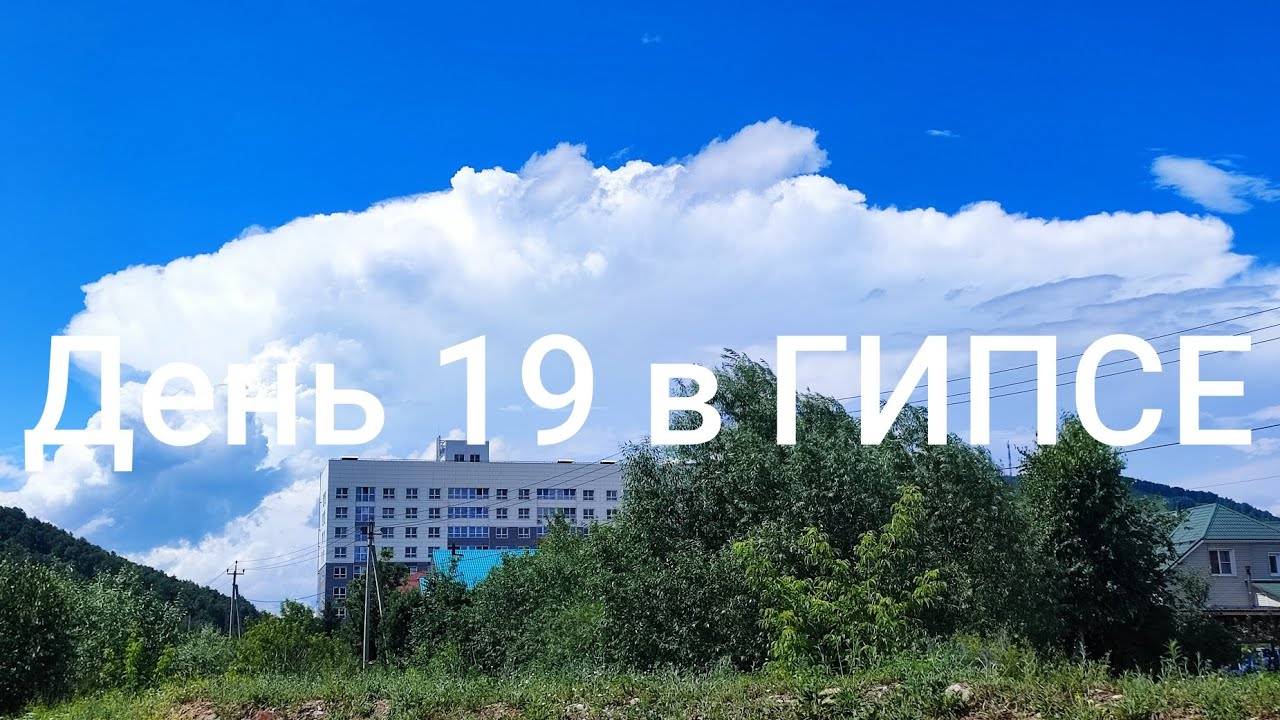 9 июля 2024 г. ГИПС день 19.