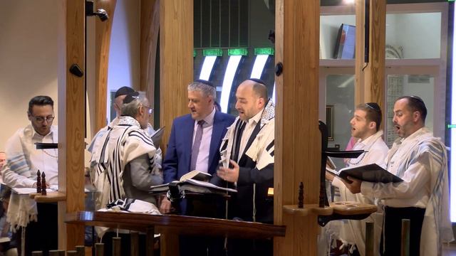 Леха доди в Хэмптонской синагоге | Lcha Dodi with Bensousan and Hershtik