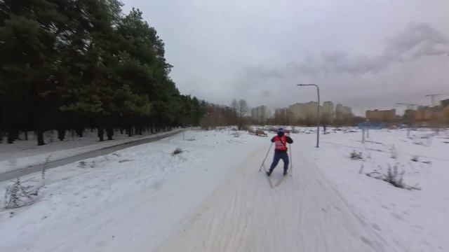 Новогодняя гонка в Алешкино 2023/24