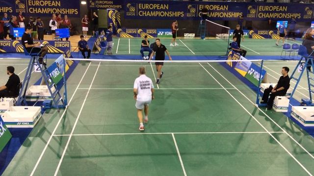 ЧЕ среди сеньоров, Кальдаш-де-Раинья - 14, Португалия, Макаренков (RUS) - Шрадер (GER), 2-я партия.