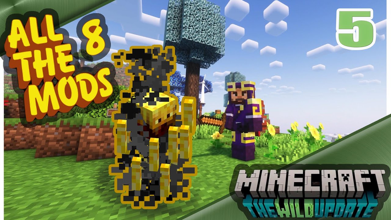 Выжить в Незере!  простая Убивалка Ифритов! ATM8 moded minecraft 1.19.2 #atm8 #allthemods8