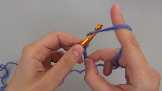 Урок 1. Воздушная цепочка. Вязание крючком не глядя