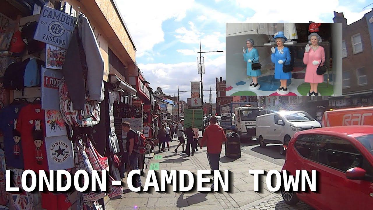 London  - walking from Kentish Town to Camden Town market