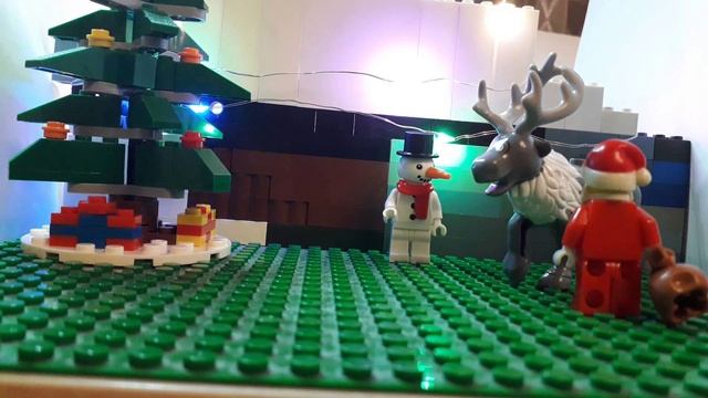 рассказ снеговика о его родине. #лего #легообзоры #легомультик #легостопмоушен