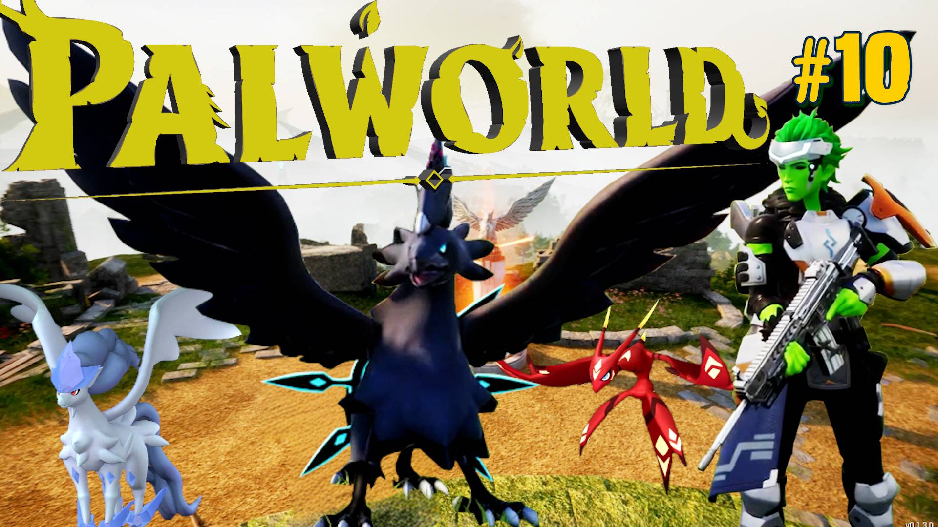 ПЕРЕНОС БАЗЫ НА РАЙСКИЙ ОСТРОВ - ИДЕАЛЬНОЕ МЕСТО ДЛЯ БАЗЫ PALWORLD. №10