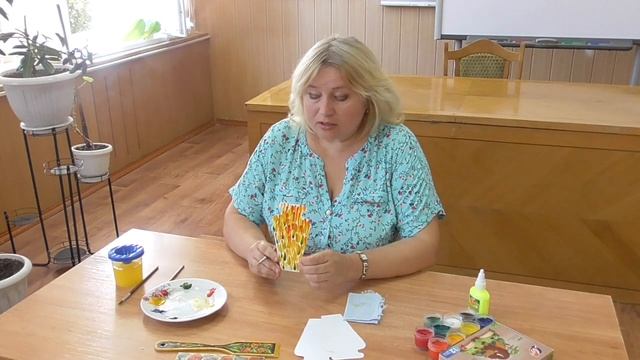 Декоративная роспись «Цветы лета»