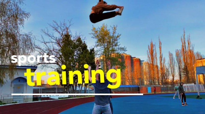 Тренировка чирлидеров