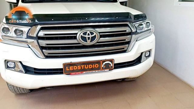 Toyota Land Cruiser 200 модернизация фар