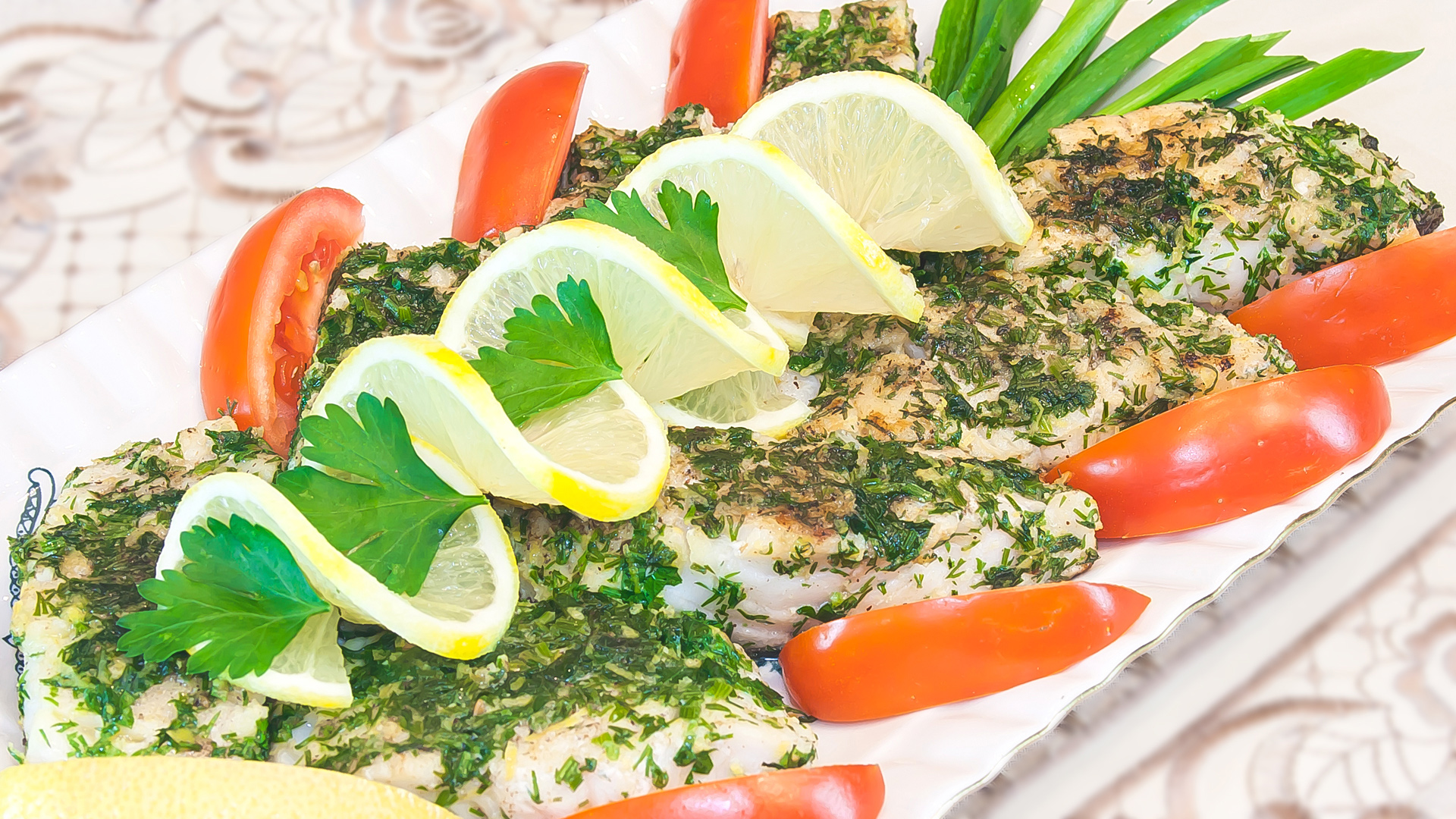 Рыбное филе в лимонно-укропной панировке - просто, быстро, вкусно!