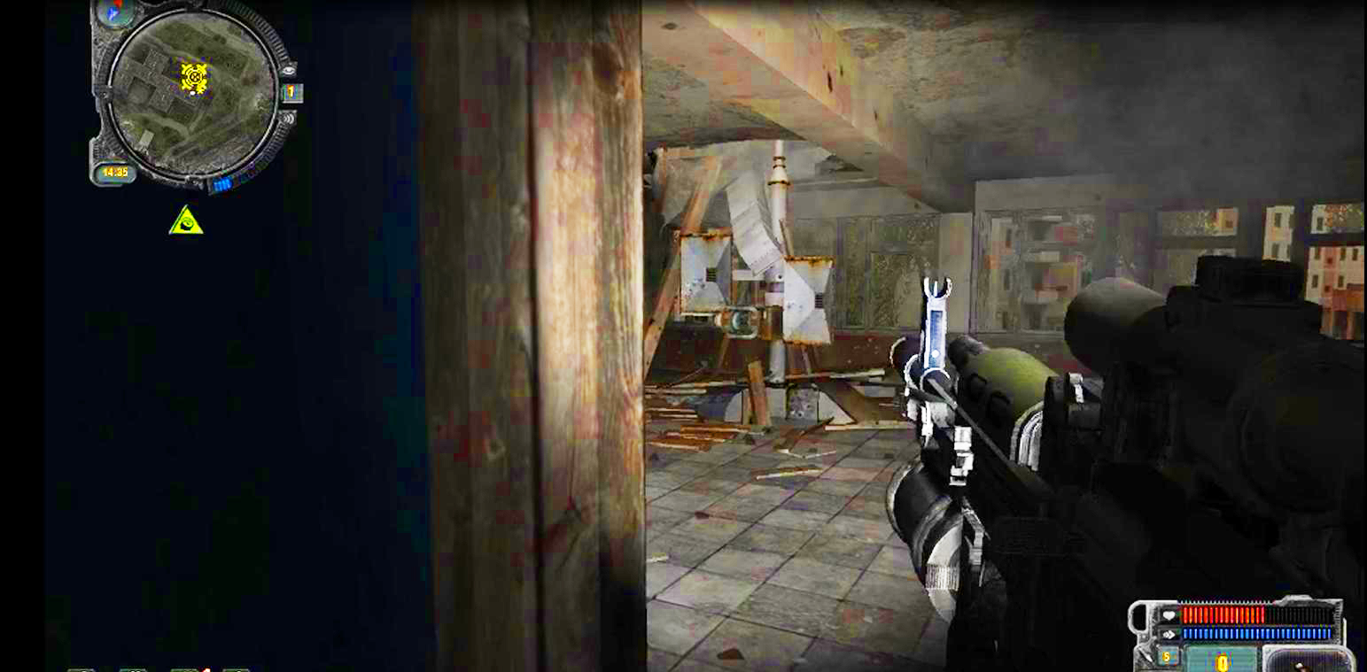 S.T.A.L.K.E.R.: Зов Припяти.Радиопомехи найти  источник сигнала.