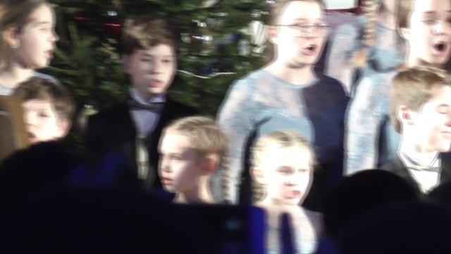 фрагмент Рождественского концерта в Москве в католическом соборе на Малой Грузинской, декабрь 2019