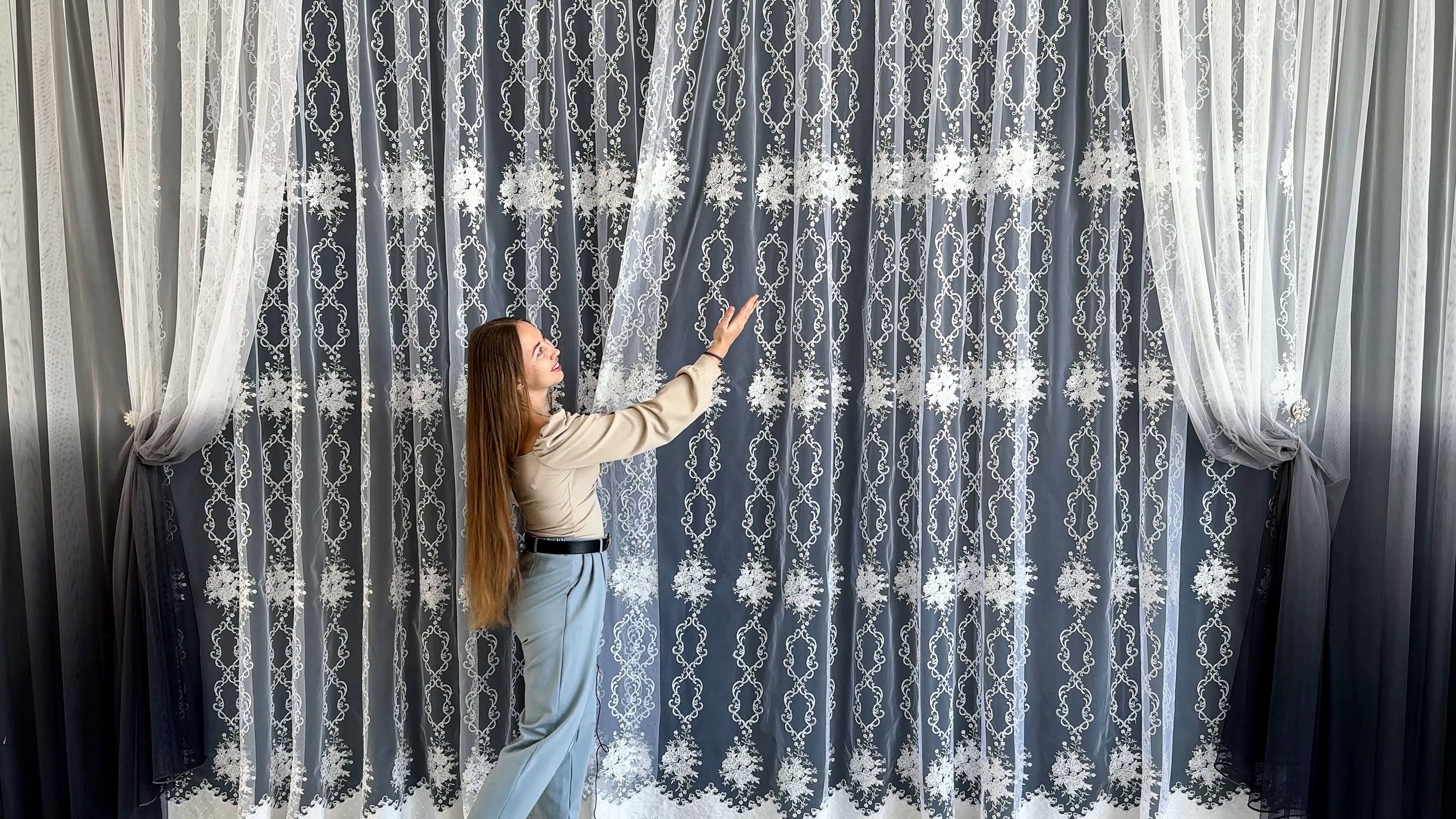 Какие шторы купить? ТЮЛЬ и ПОРТЬЕРЫ из линейки ЛЮКС