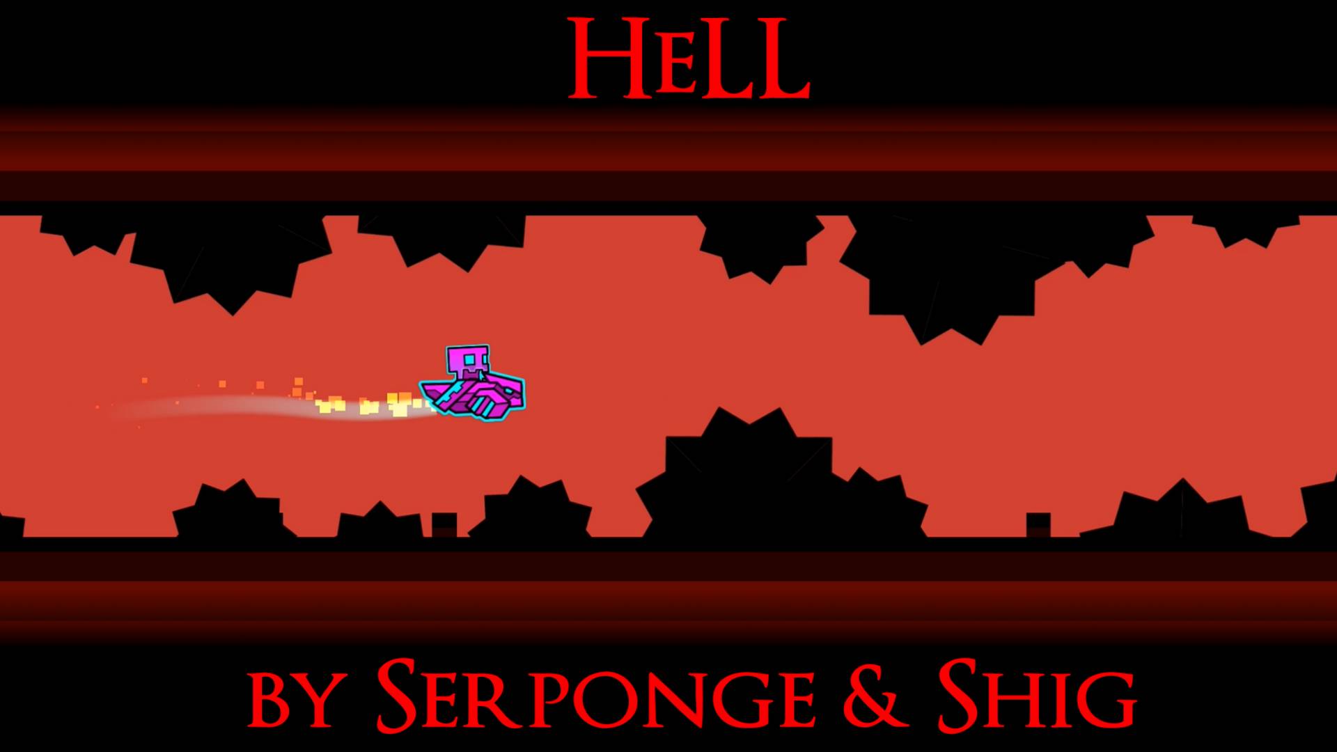 HeLL by Serponge & Shig | Demon Gauntlet Levels | Geometry Dash