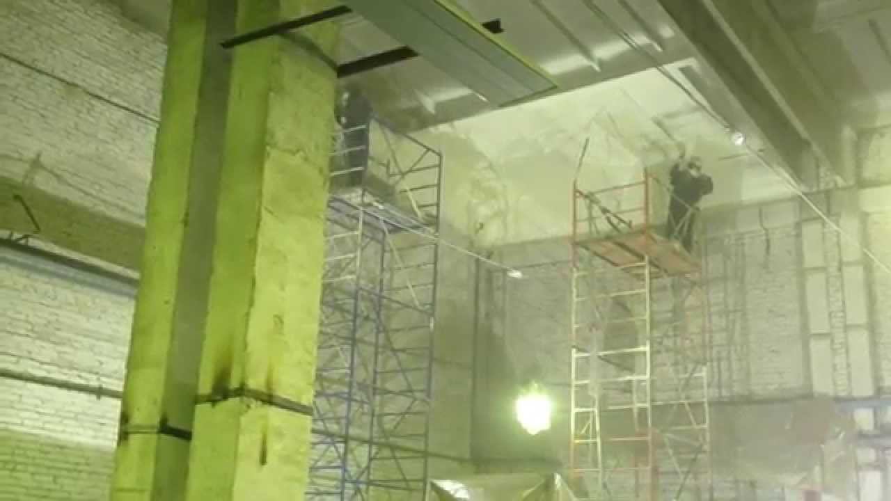 Утепление анара напылением ППУ