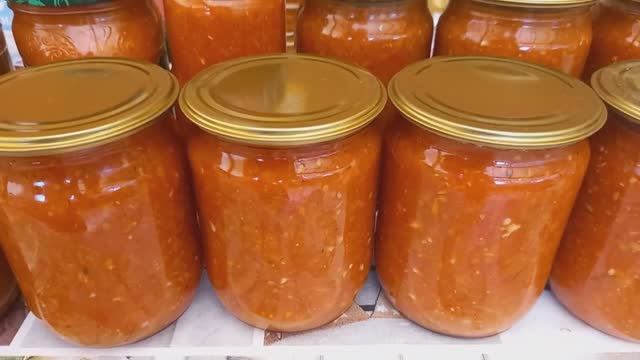 АДЖИКА С ЯБЛОКАМИ НА ЗИМУ