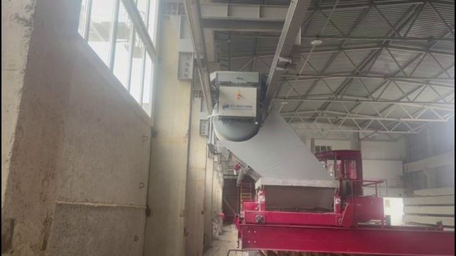 Автоматизированная система адресной подачи бетона