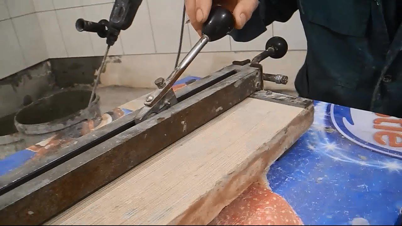 Как сделать сильный ПЛИТКОРЕЗ своими руками ч.1