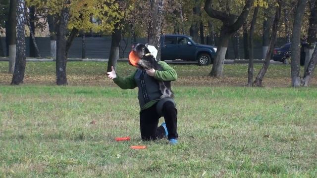 Фризби Фристайл Татьяна и Чижик Осенний вальс.mp4