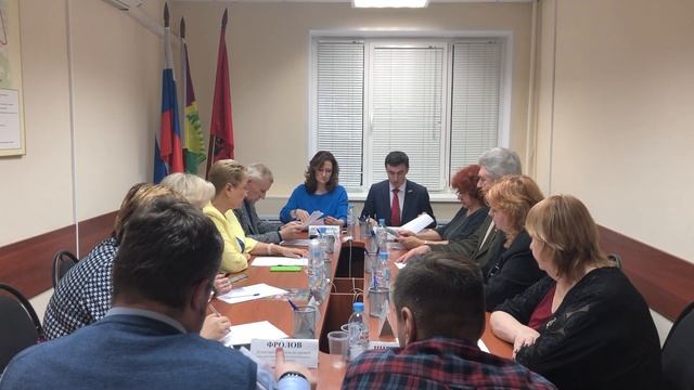 Внеочередное заседание Совета депутатов МО Новокосино № 19 от 10.12.2019