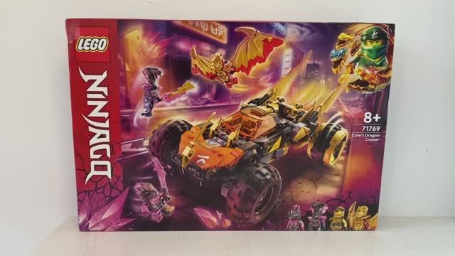 ОБЗОР ЛЕГО НИНДЗЯГО 71769 Крейсер Коула "Золотой Дракон" LEGO NINJAGO Cole's Dragon Cruiser