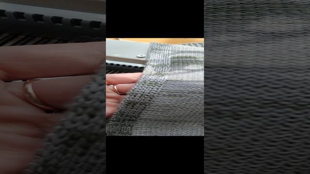 Вязальная машина Silver Reed SK 313 + Вторая фонтура SRP-N. Репс по передней фонтуре.