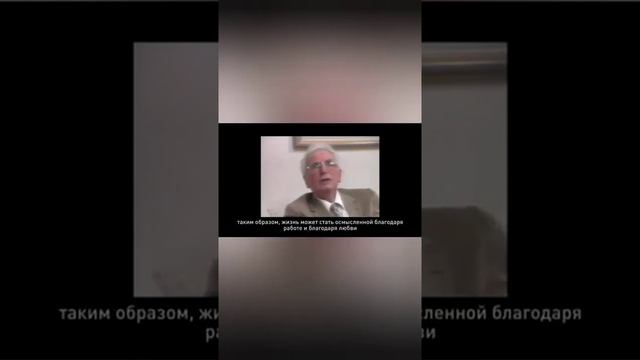 Как сделать жизнь осмысленной? Основы Лого­терапии Виктора Фран­кла от первого лица. Проект DiaLogos