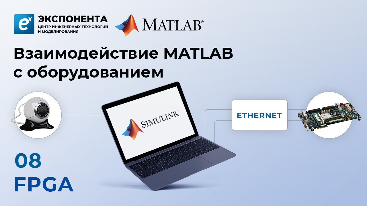 Взаимодействие MATLAB с оборудованием: 8. FPGA