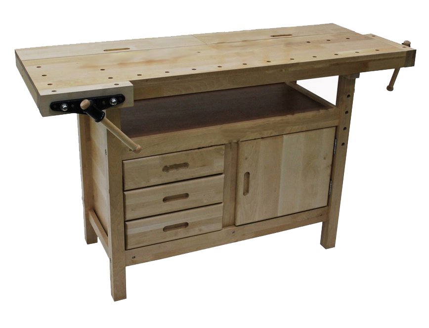 Верстак профессиональный столешница из массива бука