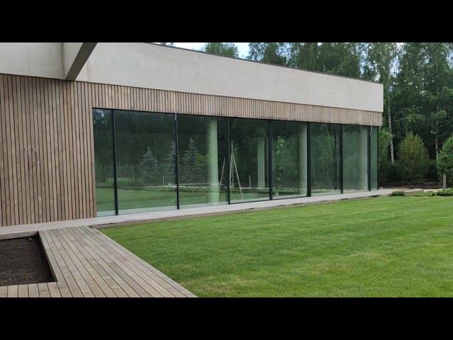 Панорамное остекление дома в Millennium Park